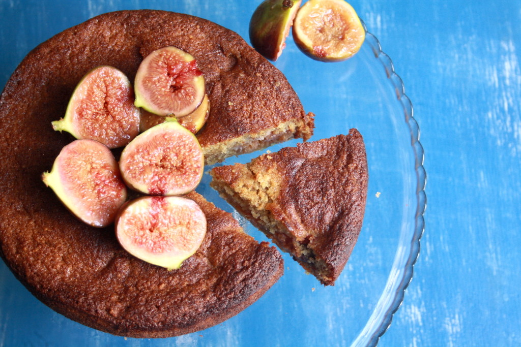 Fresh Fig and Almond Cake – The Desserted Girl