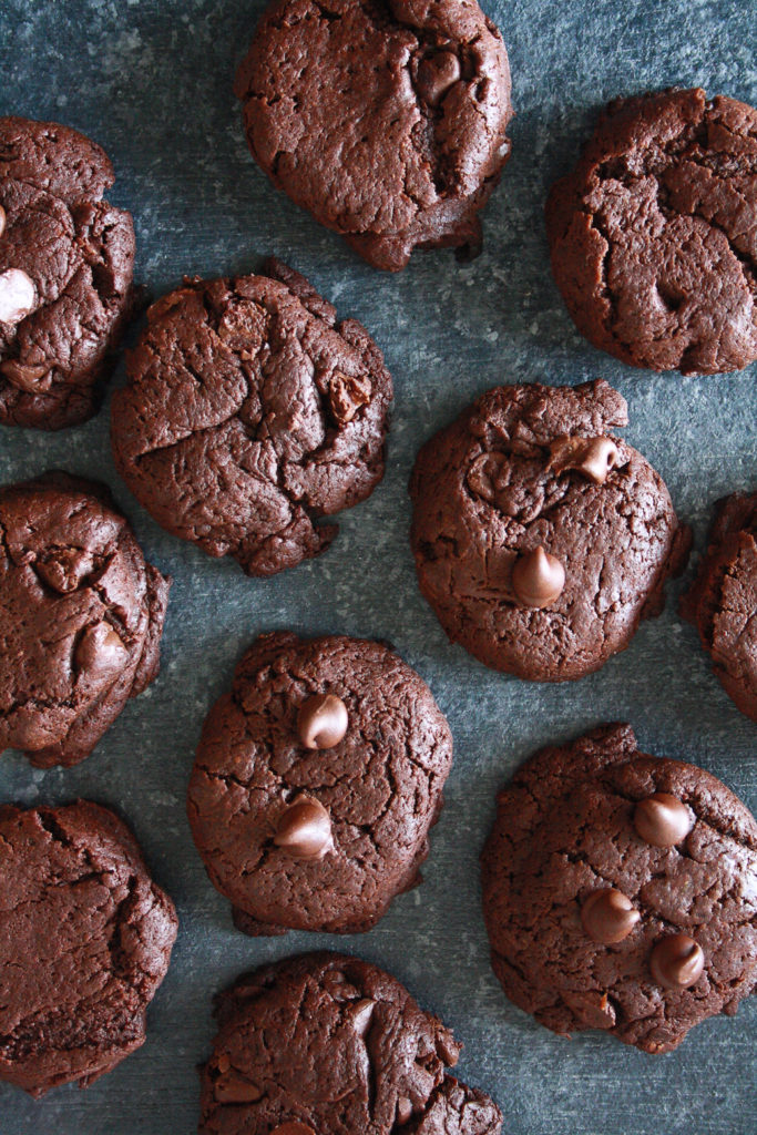 Double Chocolate Buckwheat Cookies – The Desserted Girl