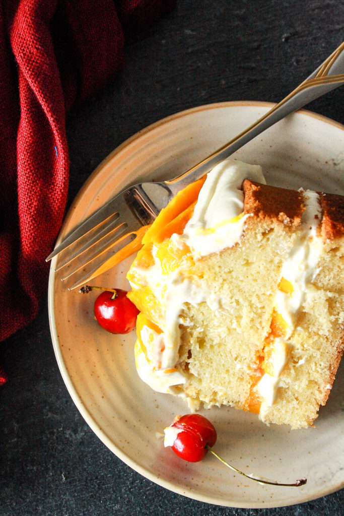 Mango Layer Cake with Cream Cheese Frosting – The Desserted Girl