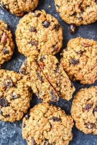 Spiced Oatmeal Raisin Cookies – The Desserted Girl
