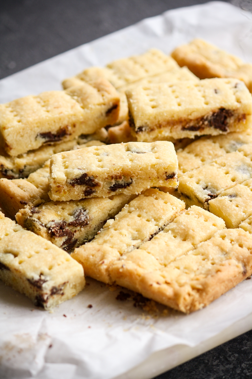 Chocolate & Orange Shortbread Biscuits – The Desserted Girl