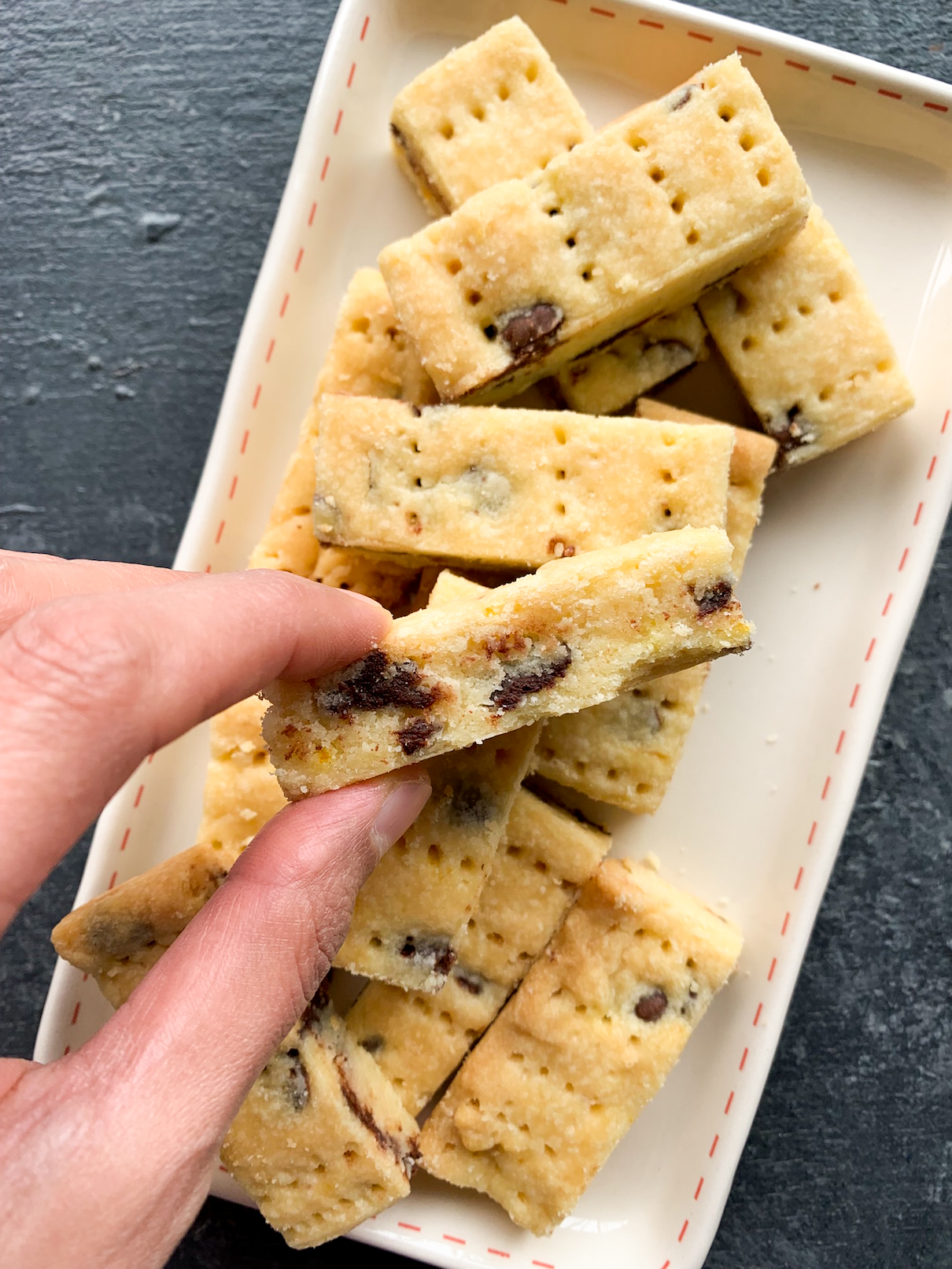 Chocolate & Orange Shortbread Biscuits – The Desserted Girl