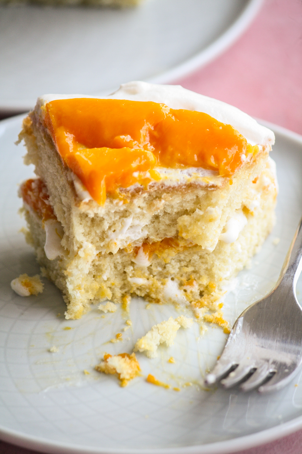 Mango Coconut Sponge Cake – The Desserted Girl